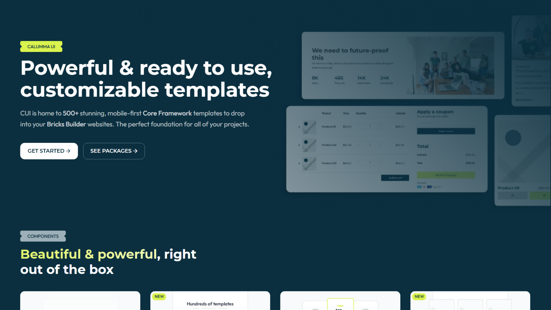 Calumma UI • WPnomy