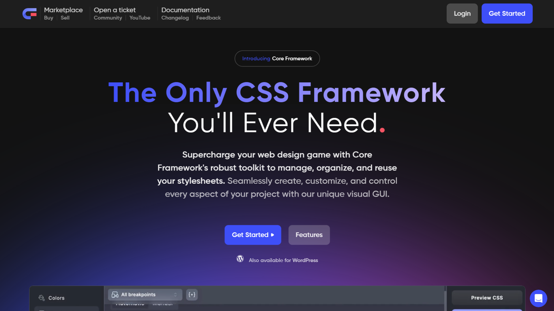 Core Framework • WPnomy